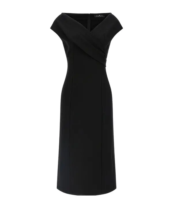 Ermanno Scervino V-neck Midi Dress