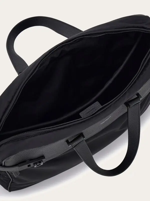 FERRAGAMO Gancini Motif Laptop Bag