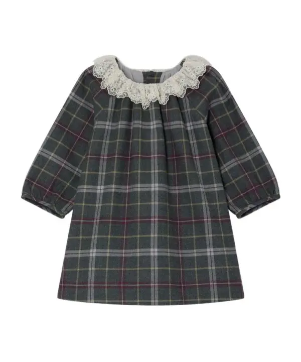 Bonpoint Flavili" Plaid Dress