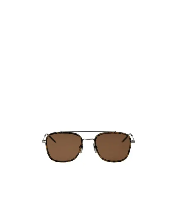 Thom Browne Aviator Frame Sunglasses - Green