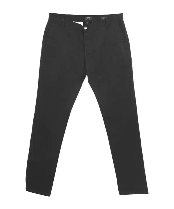 Emporio Armani Casual Trousers With Belt Loops - Black