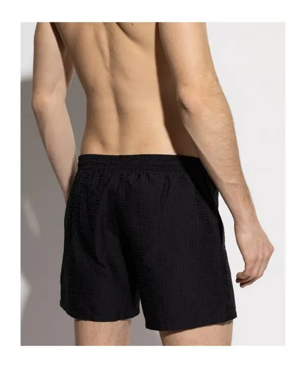 Balmain Labyrinth Printed Swim Shorts