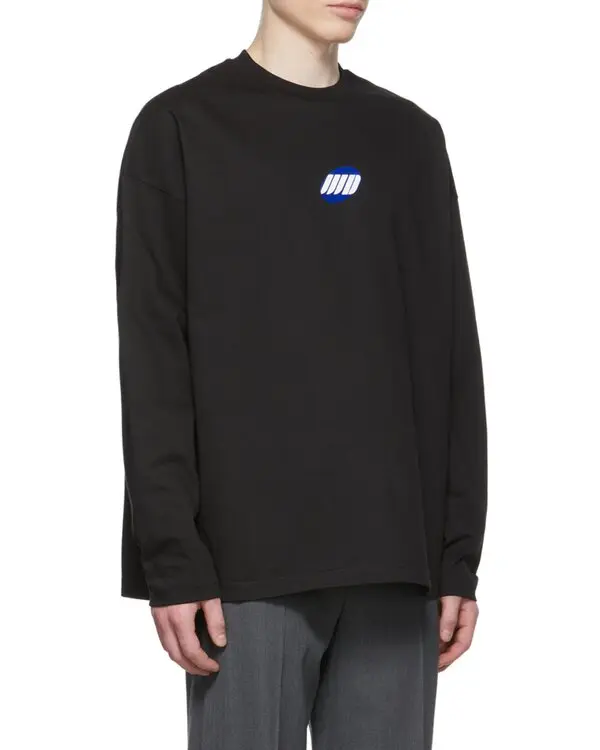 We11Done Logo-print Cotton Sweater