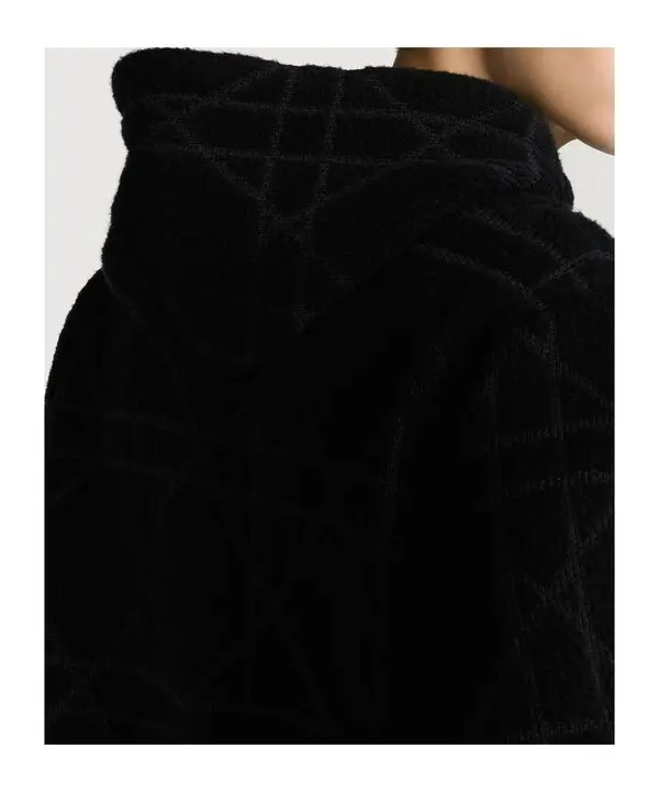 Dior Cannage Hooded Sweatshirt - Black