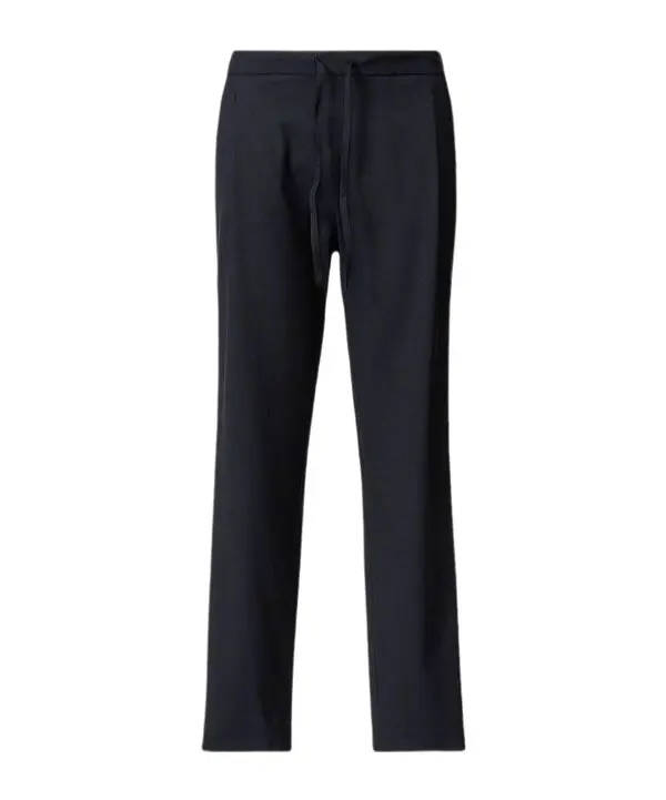 Fabiana Filippi Pleated Tapered Drawstring Trousers - Black