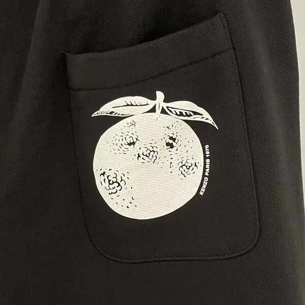 Kenzo Logo Print Casual Shorts