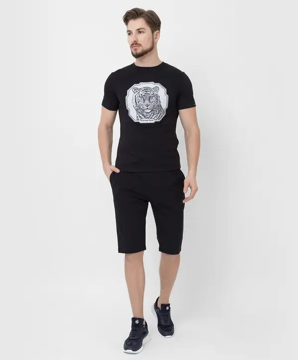 Stefano Ricci Logo-embroidered Short-sleeve T-shirt