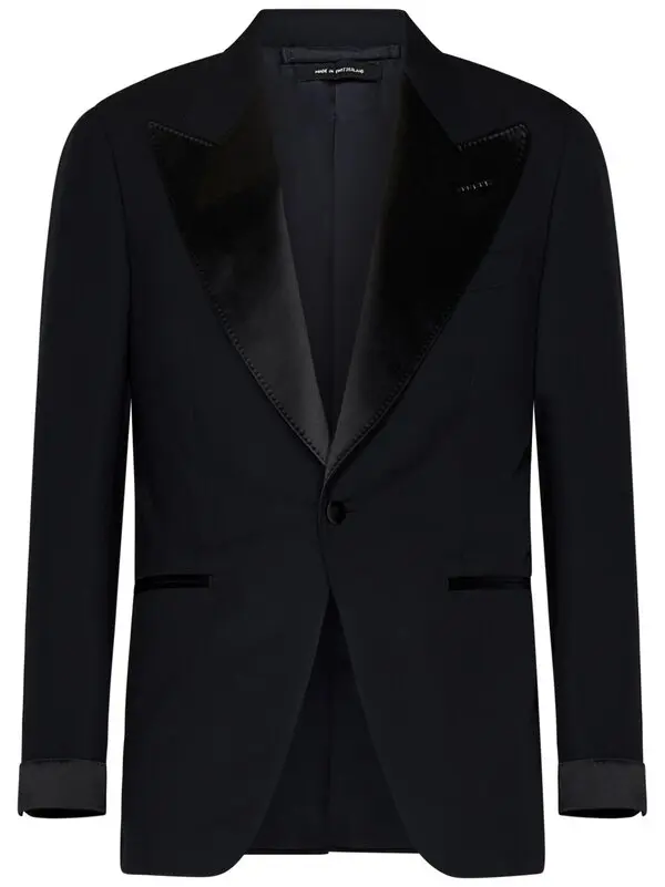 TOM FORD Single Breasted Tailored Suit - Black