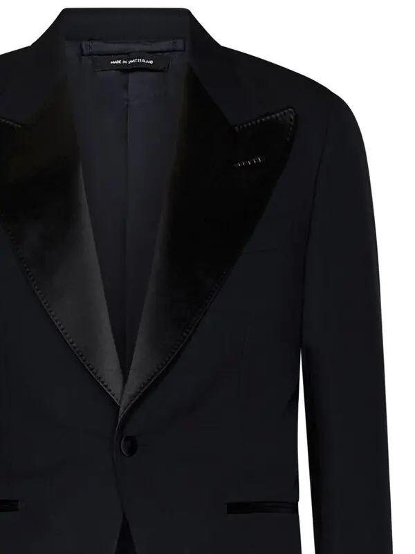 TOM FORD Single Breasted Tailored Suit - Black