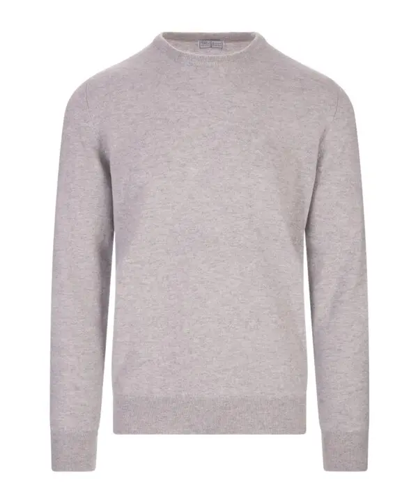 Fedeli Argentina Crewneck Jumper - Gray