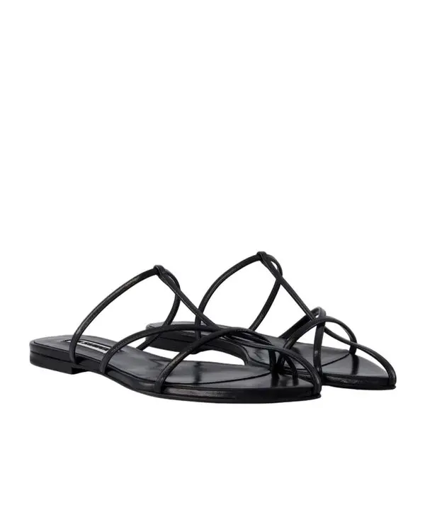 JIL SANDER Strappy Flat Sandals
