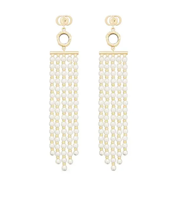 Dior La Parisienne Earrings - Golden