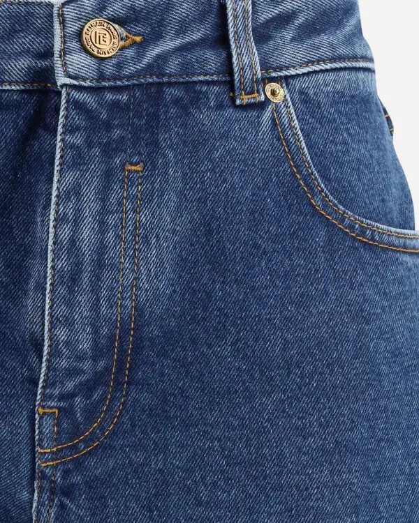 Balmain Straight-leg Denim Jeans