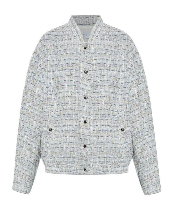 IRO PARIS Noemy Tweed Buttoned Jacket - No
