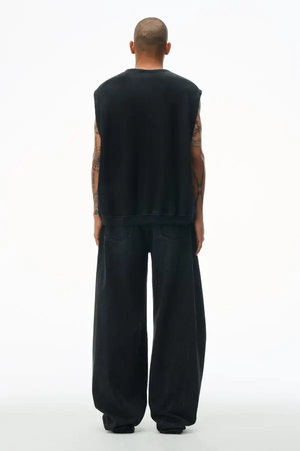 Alexander Wang Logo Printed Sleeveless Tank Top
