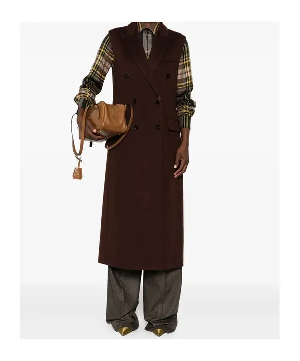 Gucci Double Breasted Button-up Coat