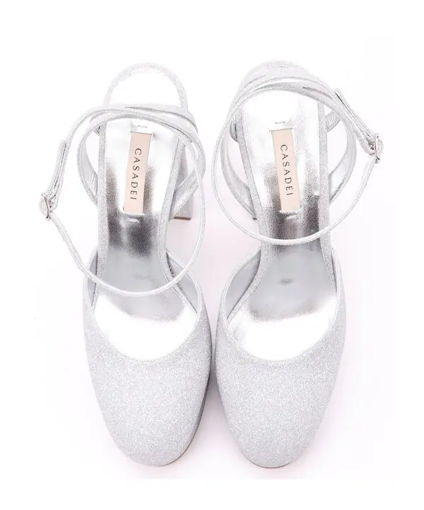 Casadei Betty Citylight Round-toe Platform Pumps