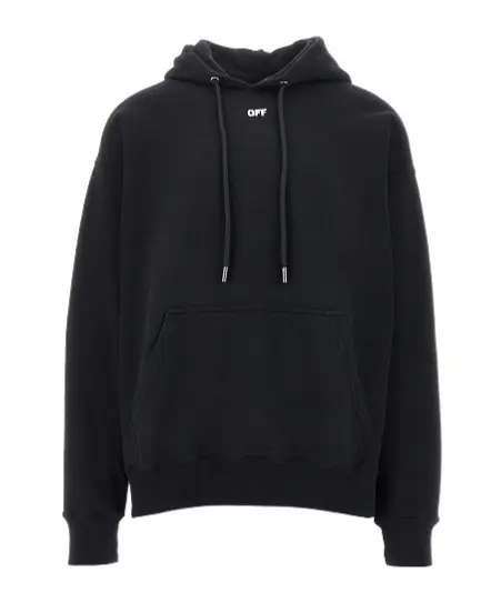 Off-White 3d Arrow Spray Hoodie - Black
