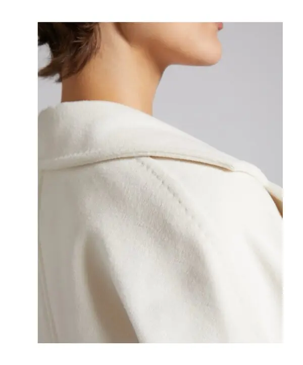 Max Mara Double-breasted Wool Coat - Nude