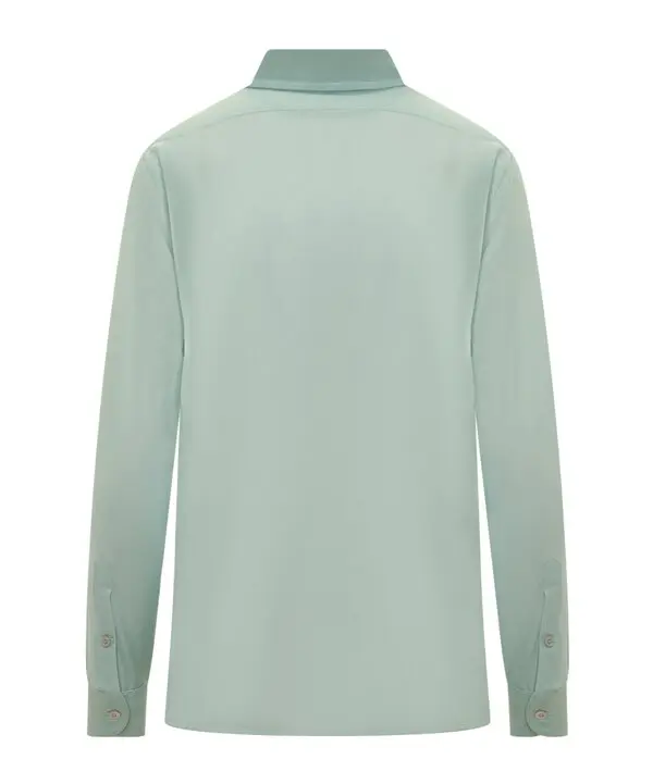 TOM FORD Pleat Detailed Long-sleeved Shirt