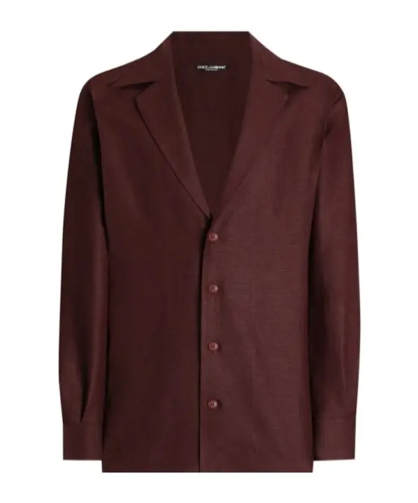 Dolce & Gabbana Dolce Gabbana Long-sleeved V-neck Shirt