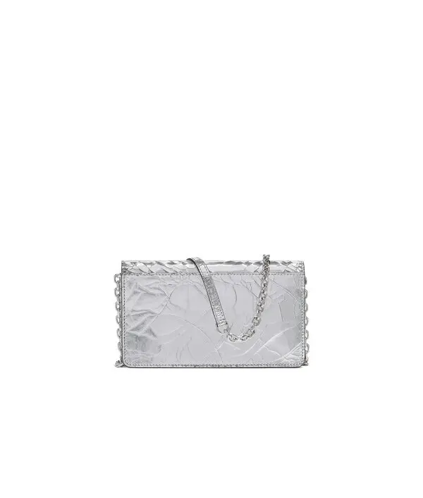 MAISON MARGIELA Textured Foldover Chain Wallet