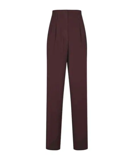 FORTE_FORTE Tailored Pants With Belt Loops