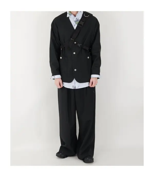 Comme Des Garçons Long-sleeved Casual Jacket