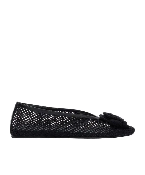 GANNI Jenny Ballet Flats - Black