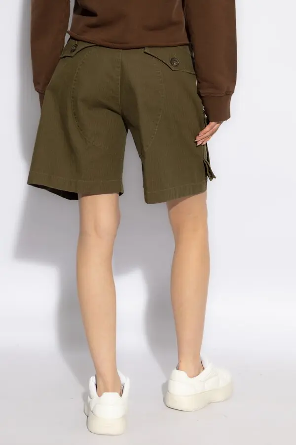 Dsquared2 Stretch Ripstop Cargo Shorts