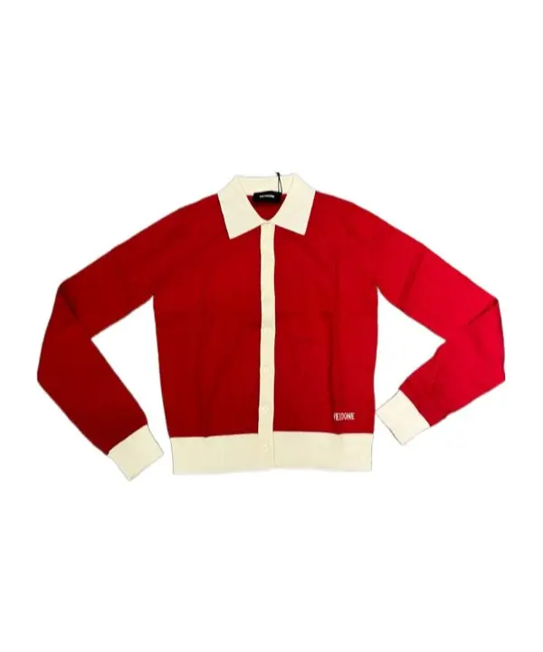 We11Done Long-sleeved Knitted Cardigan With Lapels