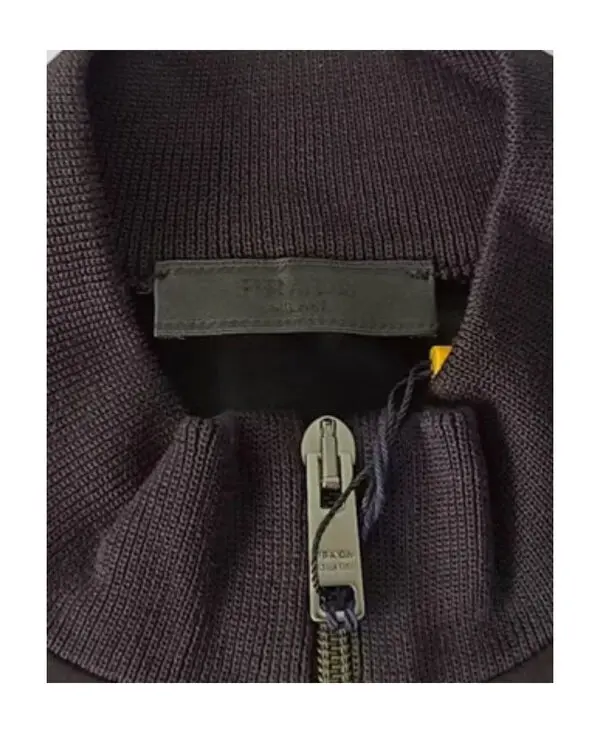 Prada Logo Zip Up Casual Jacket