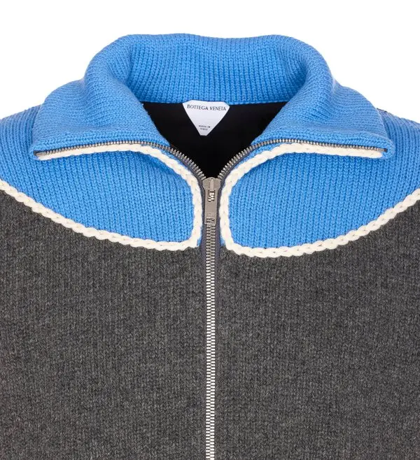 Bottega Veneta Zip-up Knit Jacket