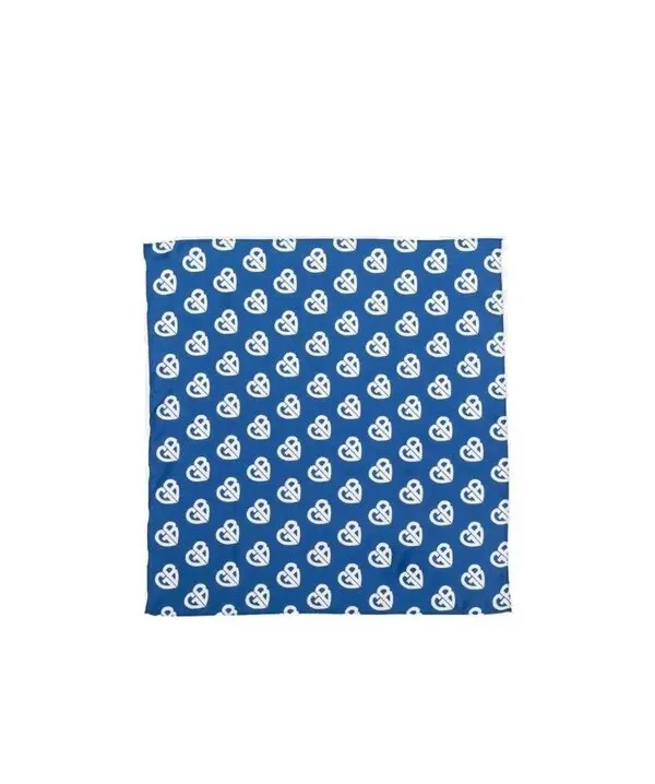 XOXOGOODBOY Logo Printed Scarf - Blue