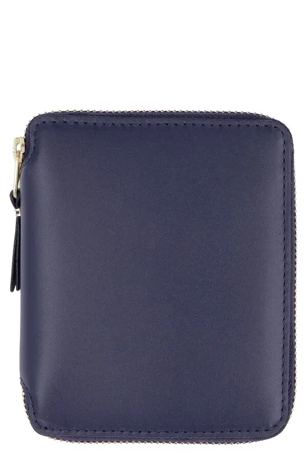 Comme Des Garçons Zipped Cardholder Wallet - Black