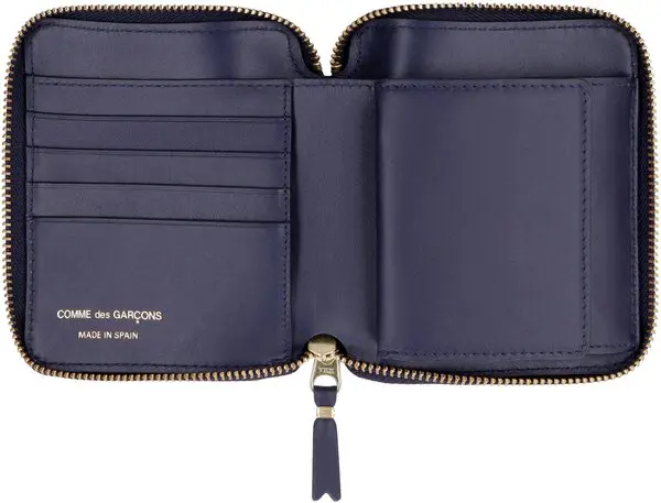 Comme Des Garçons Zipped Cardholder Wallet - Black