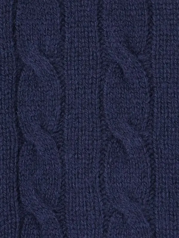 Polo Ralph Lauren Embroidered Cable-knit Jumper