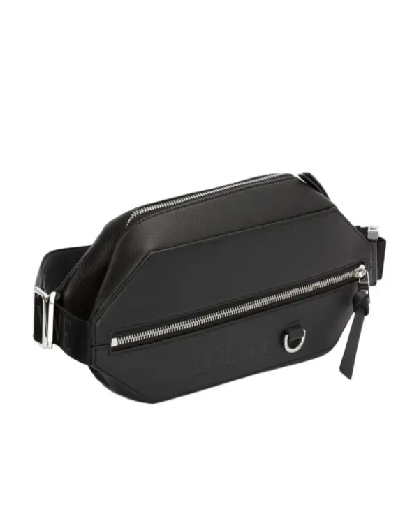 Loewe Convertible Zipped Sling Bag - Black
