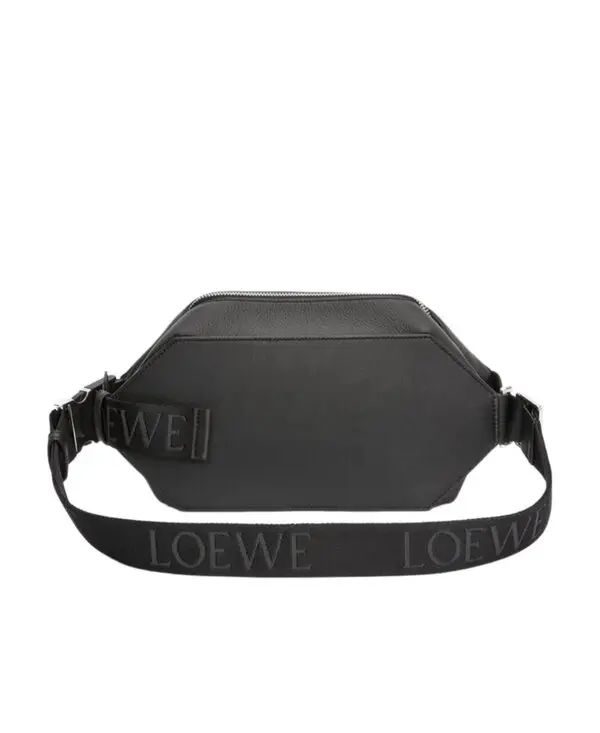 Loewe Convertible Zipped Sling Bag - Black