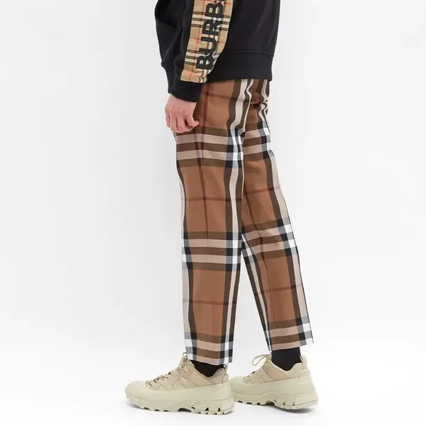 Burberry House Check Tailored Trousers - Multicolor