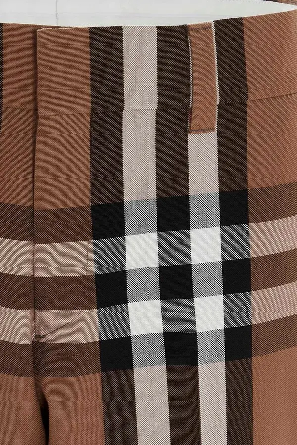 Burberry House Check Tailored Trousers - Multicolor