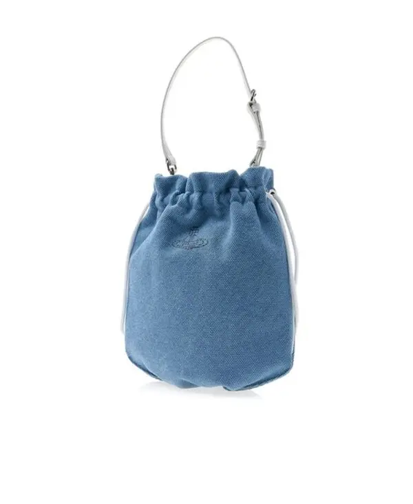 VIVIENNE WESTWOOD Drawstring Handbag - Blue
