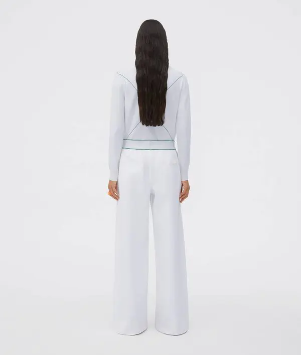 Bottega Veneta Contrast Stitch Jumper