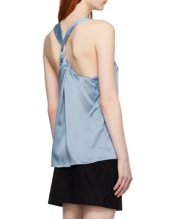LOULOU STUDIO Sleeveless Vest With Twist Back Straps