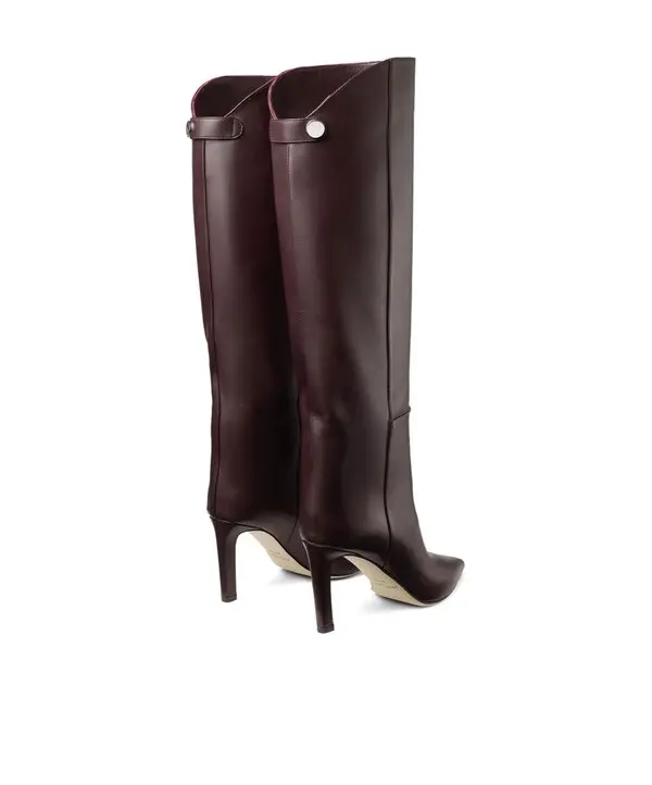 JIMMY CHOO 85mm Alizze Knee-high Boots - Black