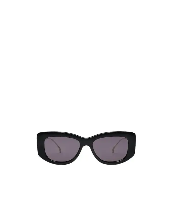 Gucci Double G Rectangle Frame Sunglasses - Gray