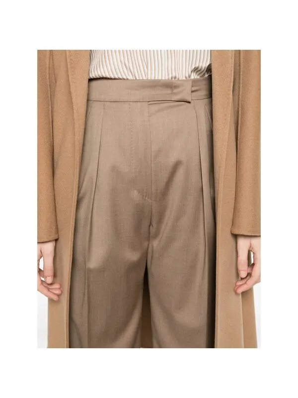 Max Mara Zimino Double Pleated Trousers