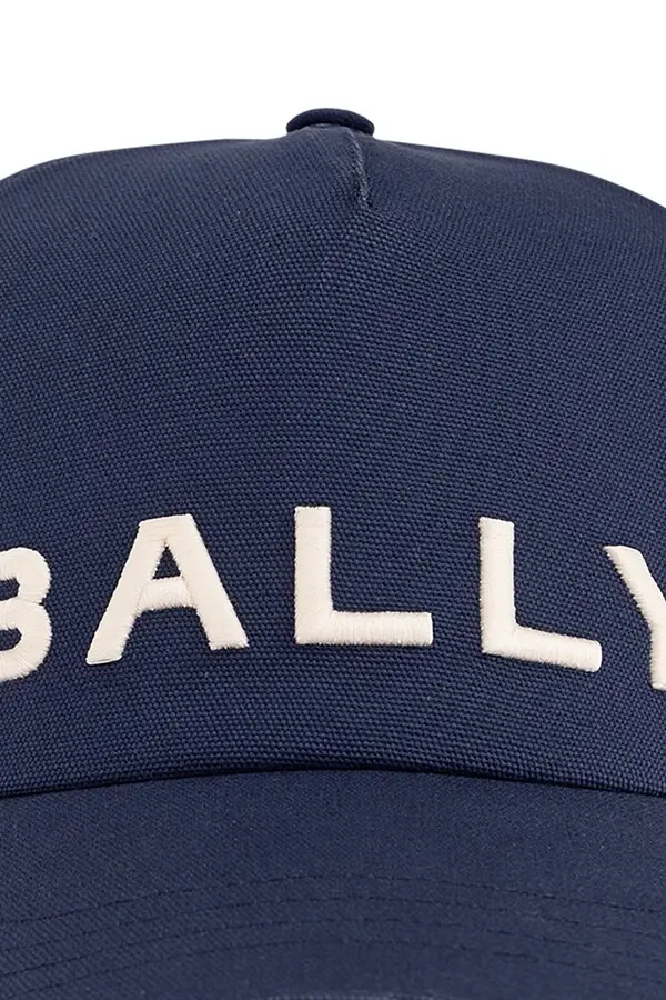 Bally Baseball Cap With Logo Embroidery - Blue