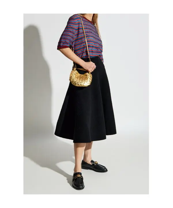 Bottega Veneta Striped Pattern Crewneck T-shirt
