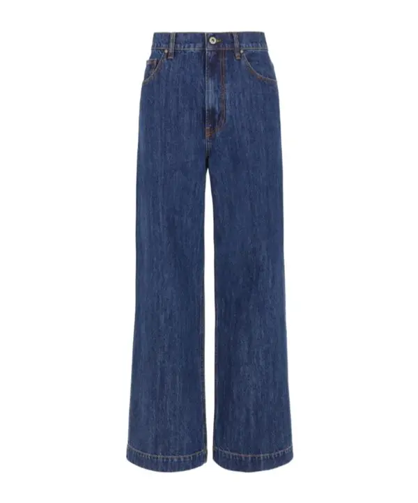 P.a.r.o.s.h Five-pocket Denim Jeans - Blue